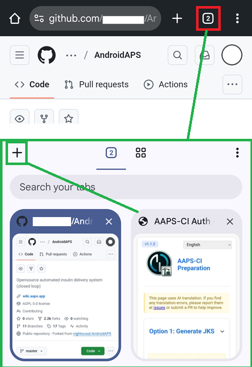 Browser build — AndroidAPS 3.4 documentation